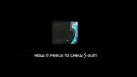 How It Feels To Chew 5 Gum YouTube