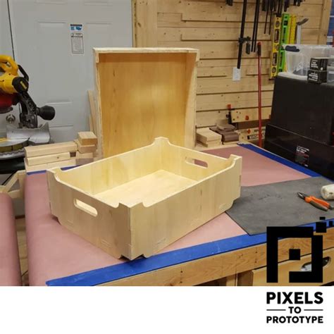 Stackable Crate 3 Sizes Design Files For Cnc F3d Step Etsy