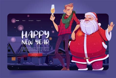 Santa New Year Vectors Download Free High Quality Vectors From