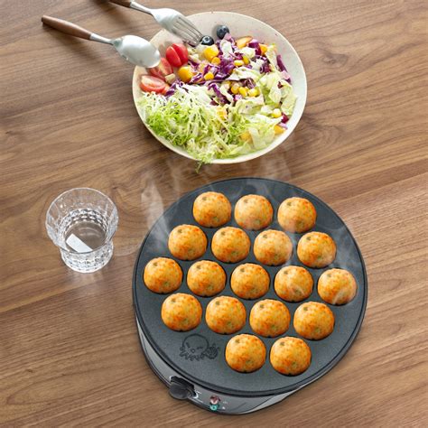 Takoyaki Maker 750w 18 Hole Electric Takoyaki Ball Machine Grilled
