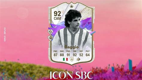 Ea Fc 24 Sbc Roberto Baggio Future Stars Icon Cost And Cheapest