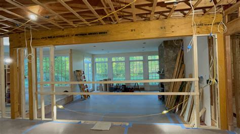 How To Replace A Load Bearing Wall With A Beam Home Design Ideas
