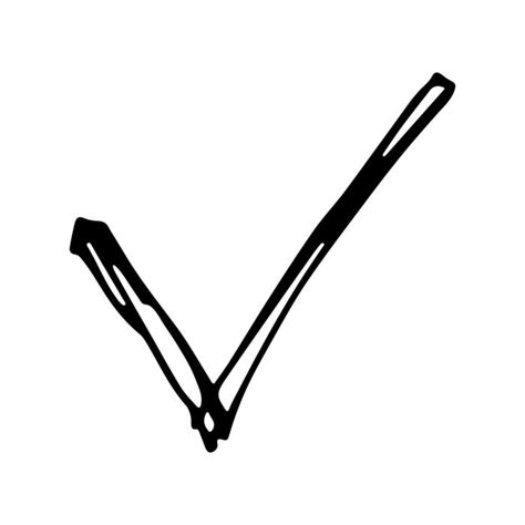 Check Mark Sketch Vector Art Icons And Graphics For Free Download