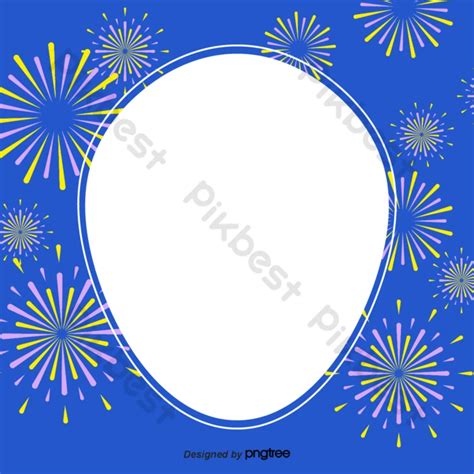 Firework Border Clip Art