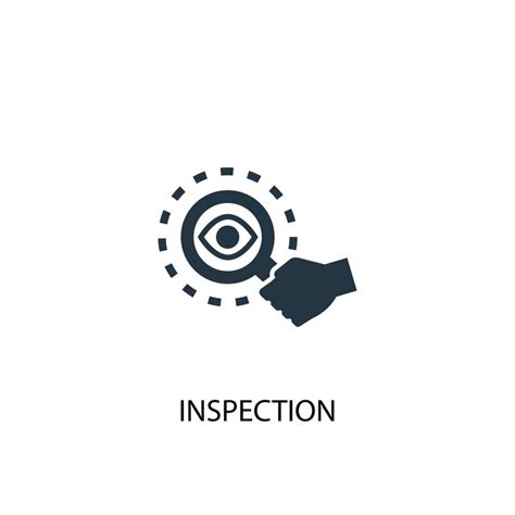 Premium Vector Inspection Icon Simple Element Illustration