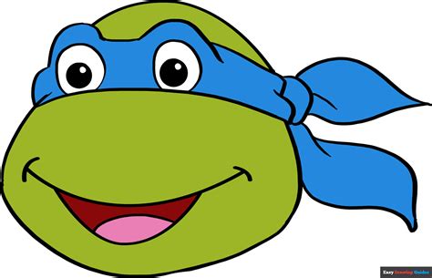 How To Draw A Ninja Turtle Step By Step