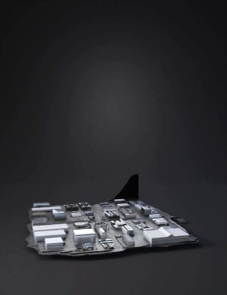 3d Model High Altitude Aerial Overview Master Site Plan Schematic For