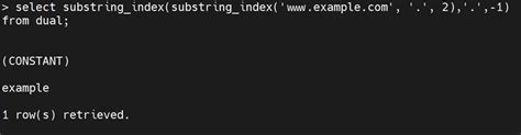 南大通用gbase 8s的substringindex函数详解gbase社区天津南大通用数据技术股份有限公司gbase 致力于成为用户