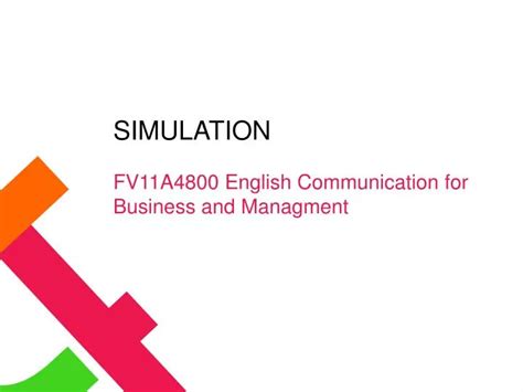 ppt simulation powerpoint presentation free download id 3082652