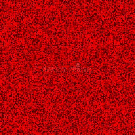 Triangles Red Pattern Stock Vector Illustration Of Shape