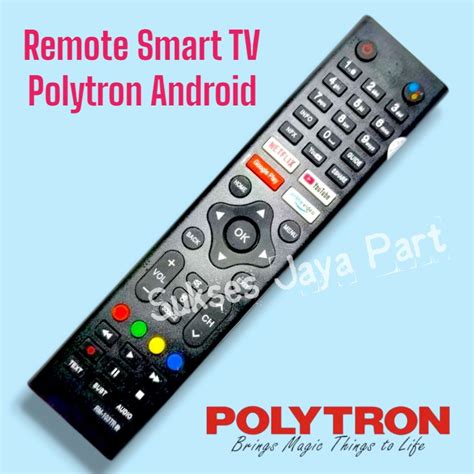 Jual Remote Tv Polytron Android Smart Tv Polytron Shopee Indonesia