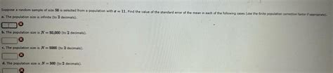Answered Suppose A Random Sample Of Size 56 Is Selected From A Kunduz