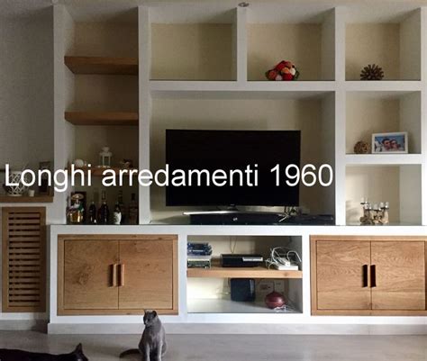 Mobile Ad Incasso Per Parete Soggiorno Cartongesso Arredamento