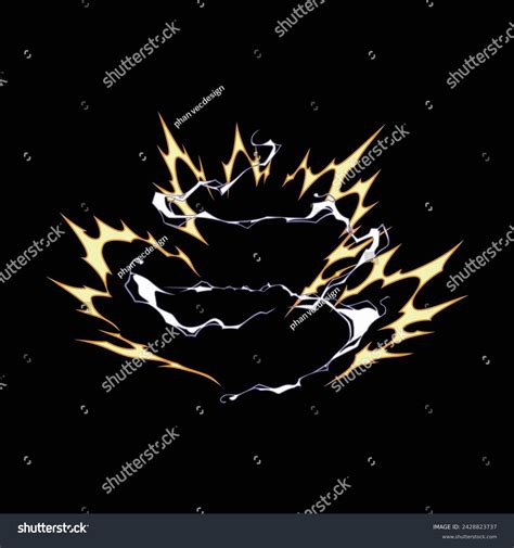 Lightning Impact Energy Effect Cartoon 19 Stock Vector Royalty Free Lightning Impact Energy Effect Cartoon 19 Stock Vector Royalty Free