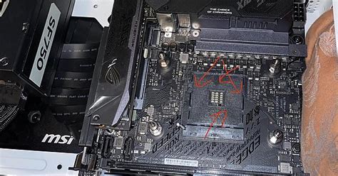 Marks On Motherboard Cpu Socket Am4 Album On Imgur