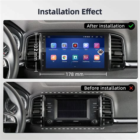 Car Radios Gb Soak Android Inch Touch Screen Gps Car Radio Google Maps Wifi Designed