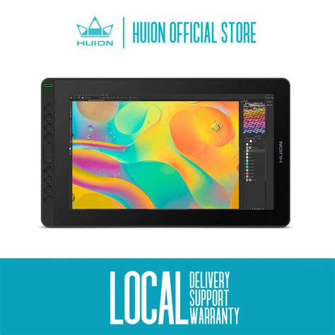 Huion Kamvas Rds 160 16 Cosmo Black Graphic Drawing Monitor Pen