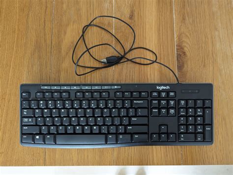 Logitech Usb Keyboard Computers Tech Parts Accessories Computer Keyboard On Carousell
