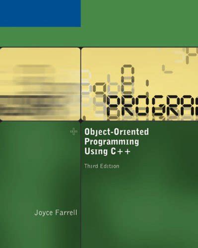 Object Oriented Programming Using C Farrell Joyce 9781418836269