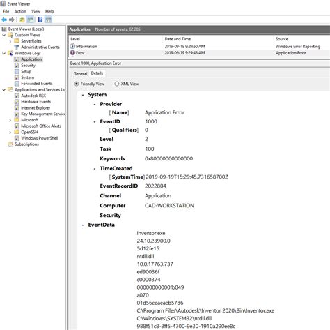 iv2020 crashed with no prompt for a crash report autodesk community