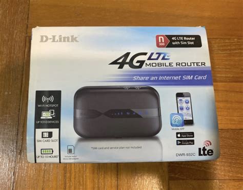 D Link G Lte Portable Mobile Router Mobile Phones Gadgets Other Gadgets On Carousell