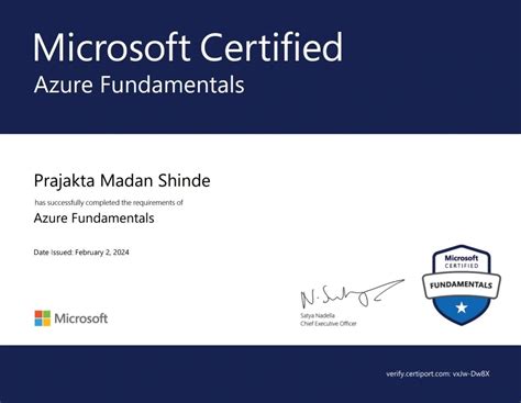 prajakta shinde on linkedin azurefundamentals cloudcomputing microsoftcertified