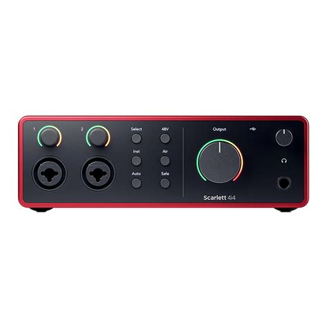 Focusrite Scarlett 4i4 4th Generation Usb Audio Interface The Guitar