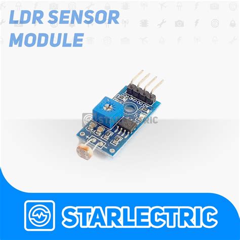 Jual Light Sensor Module Sensor Cahaya Modul Dengan LDR Arduino Shopee Indonesia