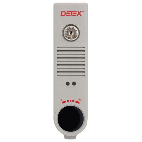 Detex Eax 300sk1 Gray Door Prop Alarm Surface Mount Battery Powered One