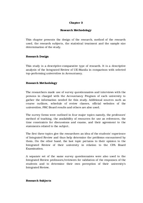 Doc Chapter 3 Research Methodology