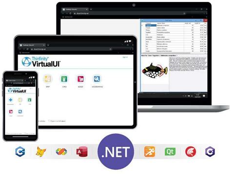 Publish A Net Application On A Web Browser With Virtualui