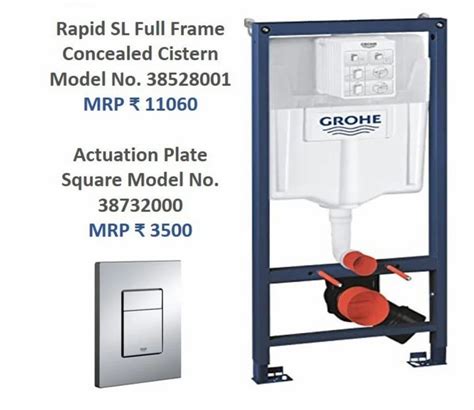Grohe Concealed Cistern Plastic At ₹ 4600 In Bengaluru Id 2849740388297