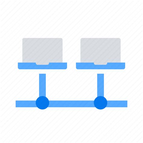 Connection Laptop Network Icon Download On Iconfinder