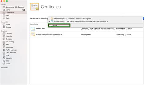 Installing An Ssl Certificate On Mac Os X Yosemite El Capitan Hosting