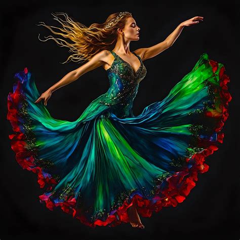Download Dancer Colour Graceful Royalty Free Stock Illustration Image Pixabay