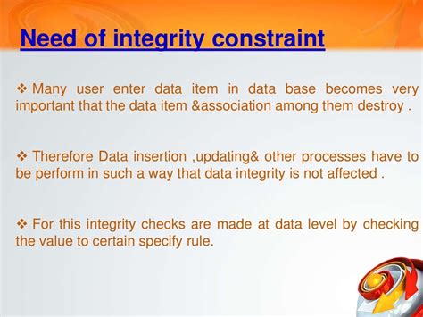 Integrity Constraints