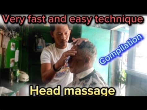 PHILIPPINE BARBER ASMR - BEST OF HAIRSBAND COMPILATION HOW TO DO HEAD ...