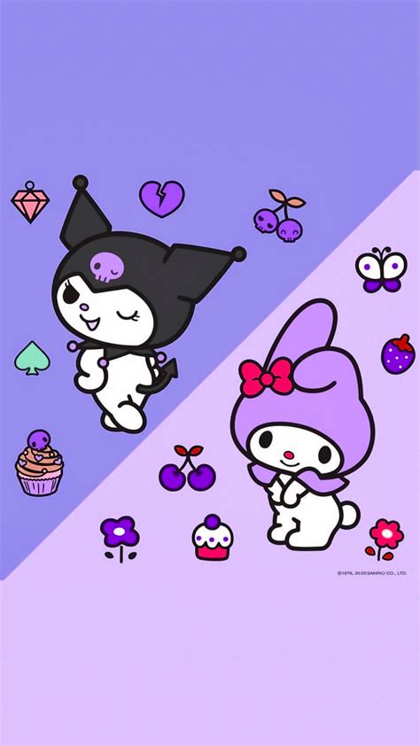 Background Kuromi Wallpaper Discover More Anime Character Cute