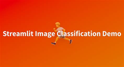streamlit image classification demo a hugging face space by pytholic