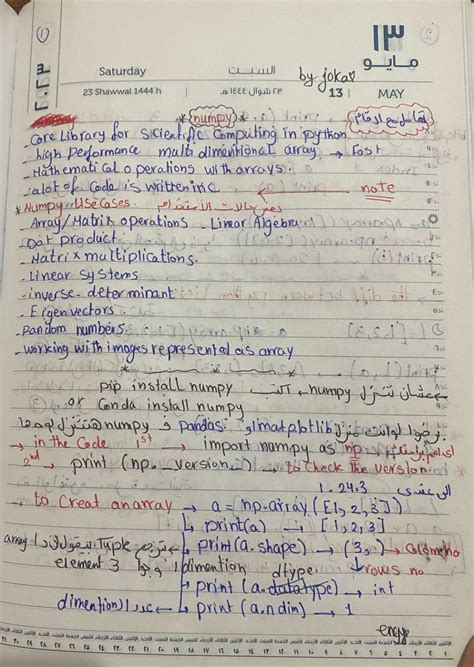 Engy Hesham On Linkedin Numpy Ai Handwrittenwisdom Professionaljourney 23 Comments