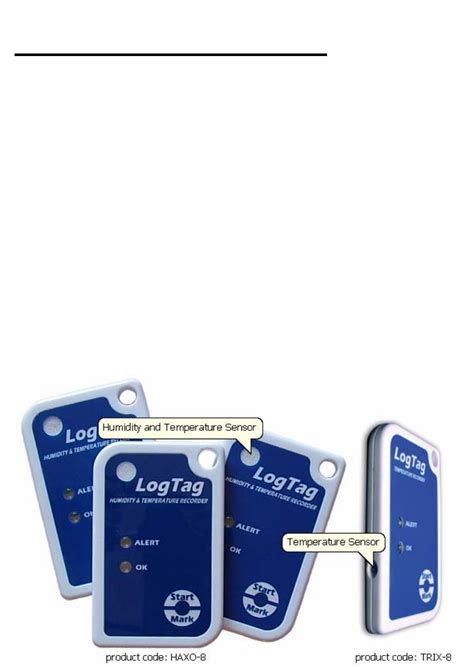 LogTag Recorders LogTag Analyzer Temperature Recorder LogTag Analyzer Temperature Recorder