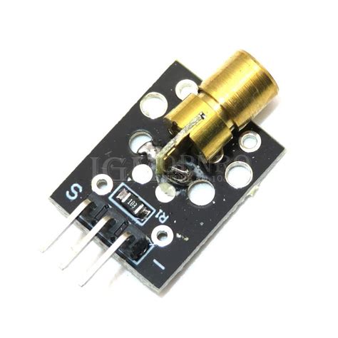 5pcs 650nm Laser Sensor Module 6mm 5v 5mw Red Laser Dot Diode Copper