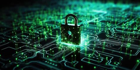 Premium Ai Image Cybersecurity And Data Protection Concept Generative Ai