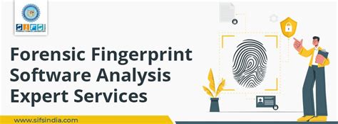 Forensic Fingerprint Software Analysis Expert Services