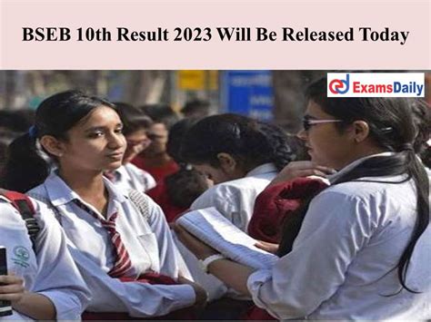 Bseb 10th Result 2023 Direct Link Out Download Bihar Board Class 10 Exam Elaborate Details Here