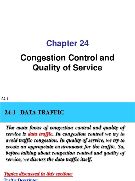 Congestion Control Qos Pdf Network Congestion Quality Of Service