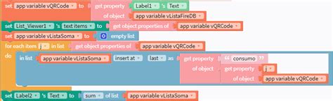 receive data from firebase to sum questions about thunkable community