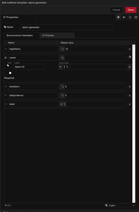 Add Ability To Require Subflow Env Variable Before Deploy Like Real Nodes Feature Requests