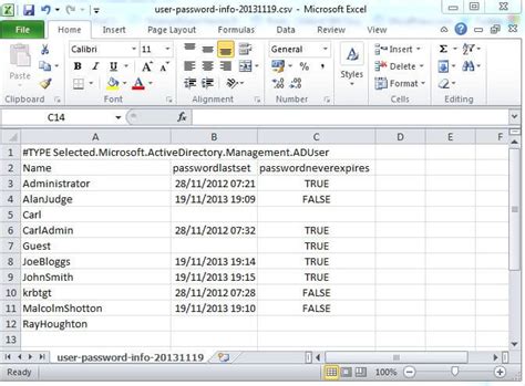 Retrieve “password Last Set” And Expiration Date Powershell Heelpbook