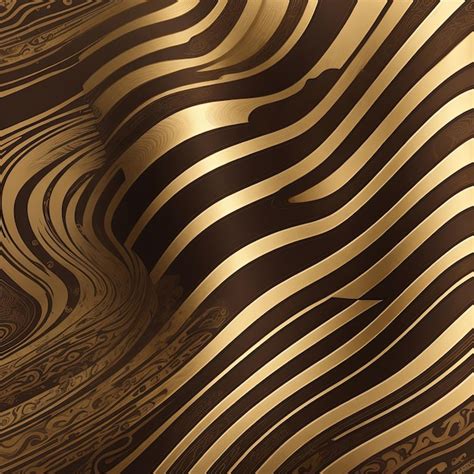 Premium Photo Elegant Golden Curves Luxurious Background Pattern